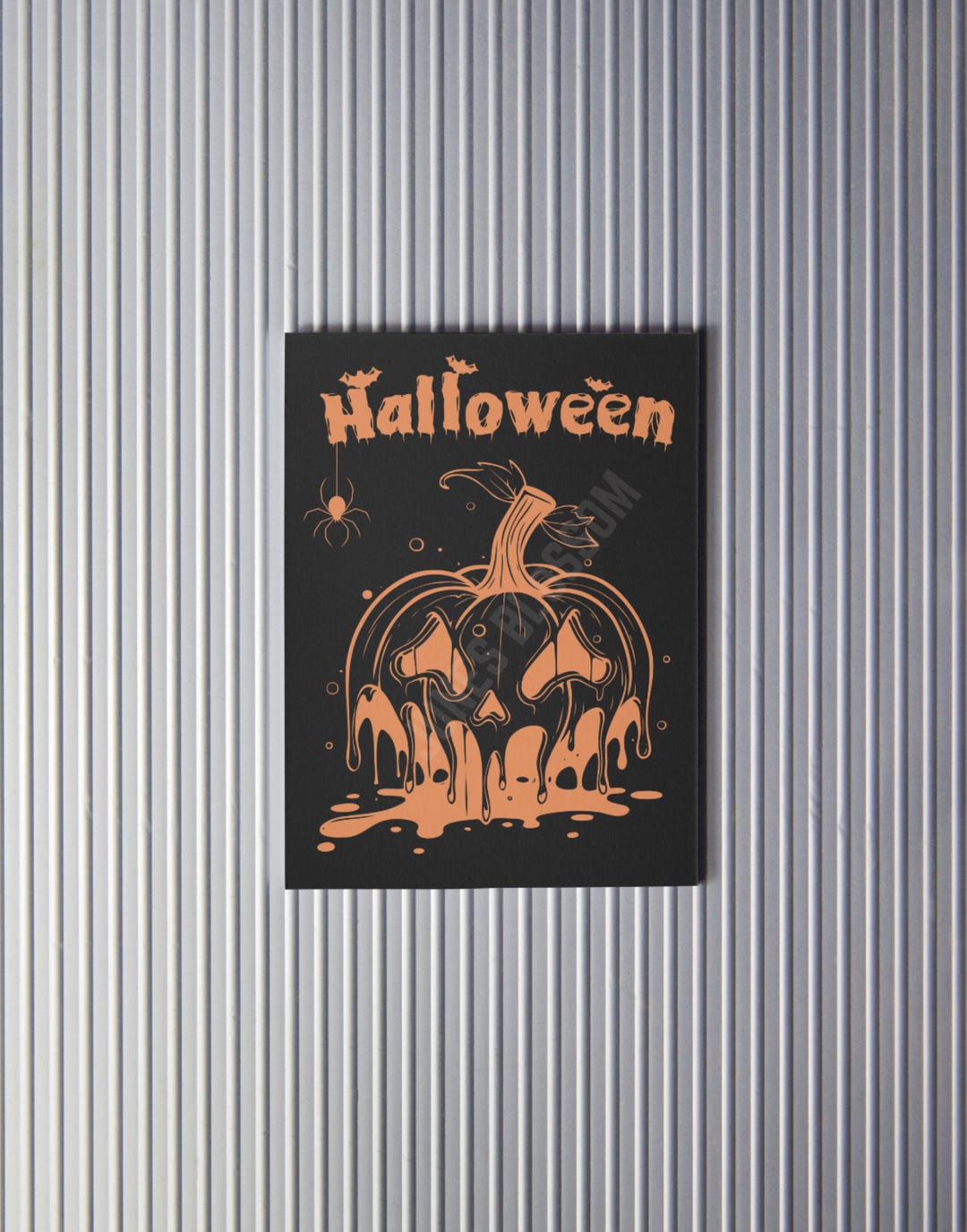 Spooktacular Pumpkin Night Halloween Poster Perfect for Your Haunted ...
