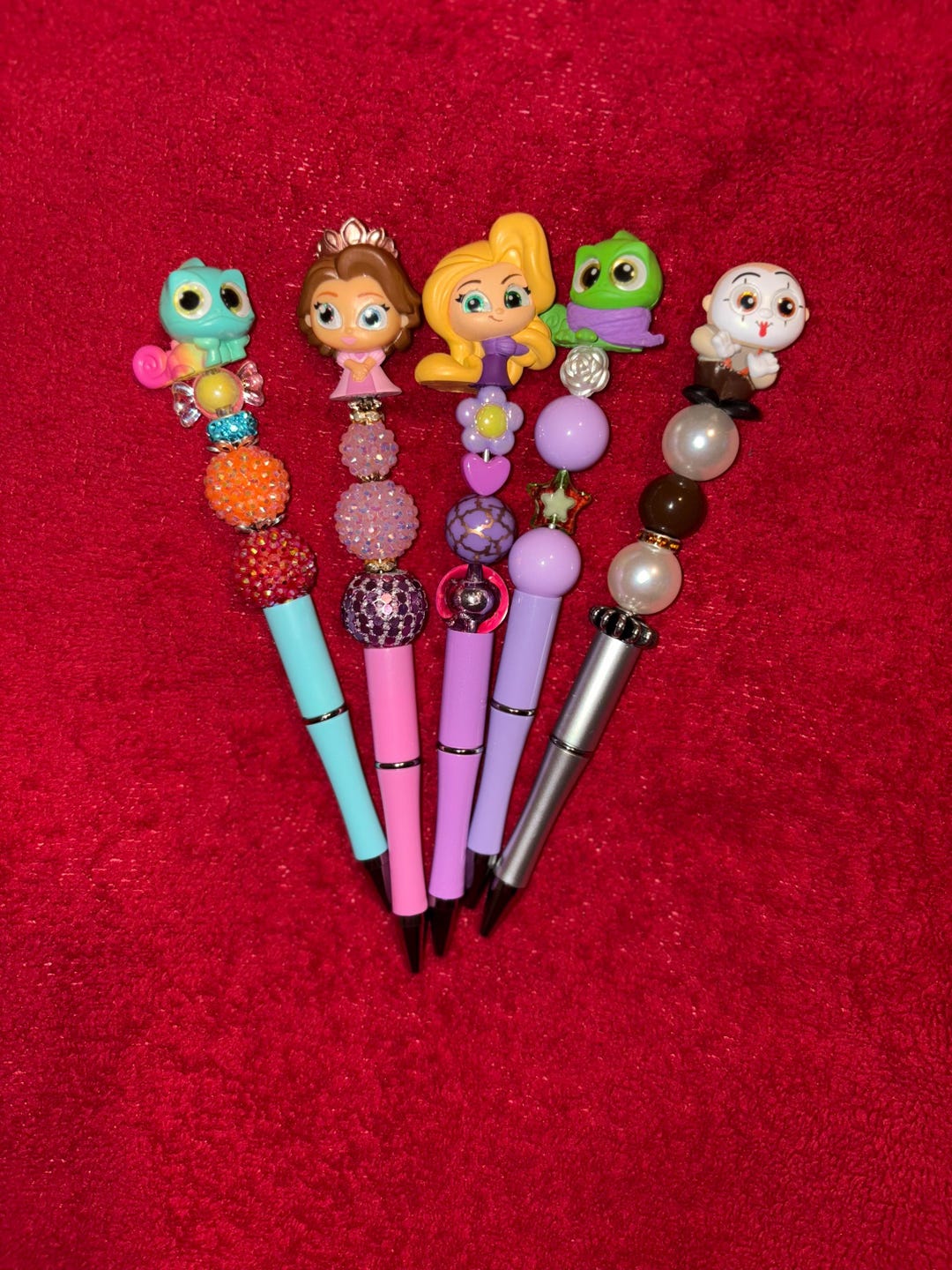 Disney Rapunzel Beaded Pens - Etsy