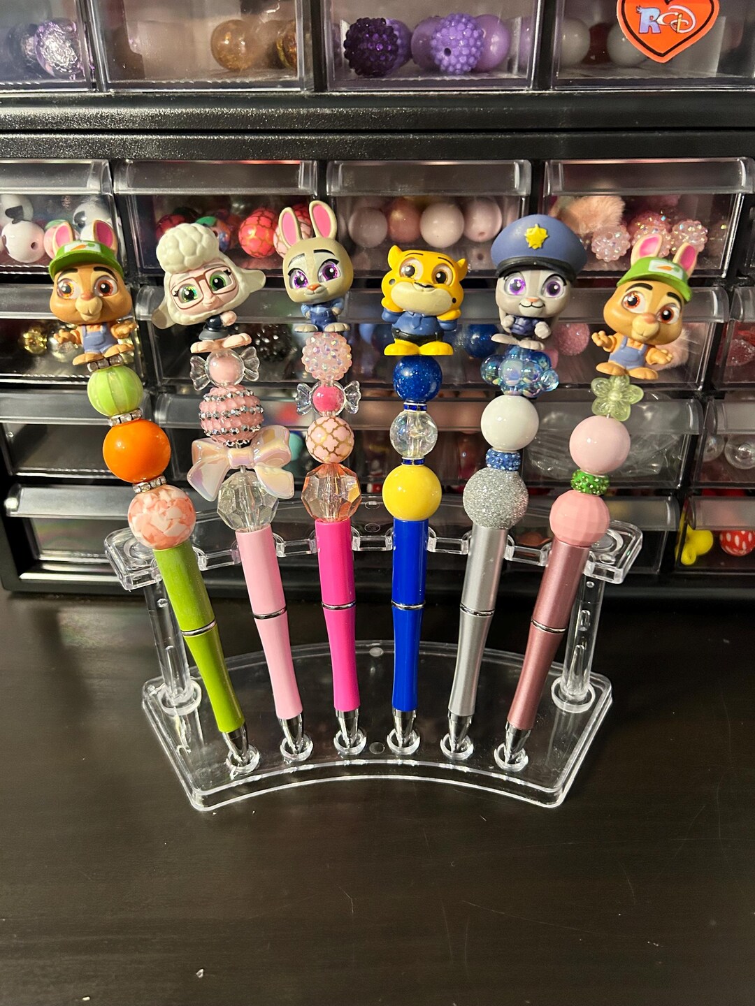 Disney Zootopia Beaded Pens - Etsy