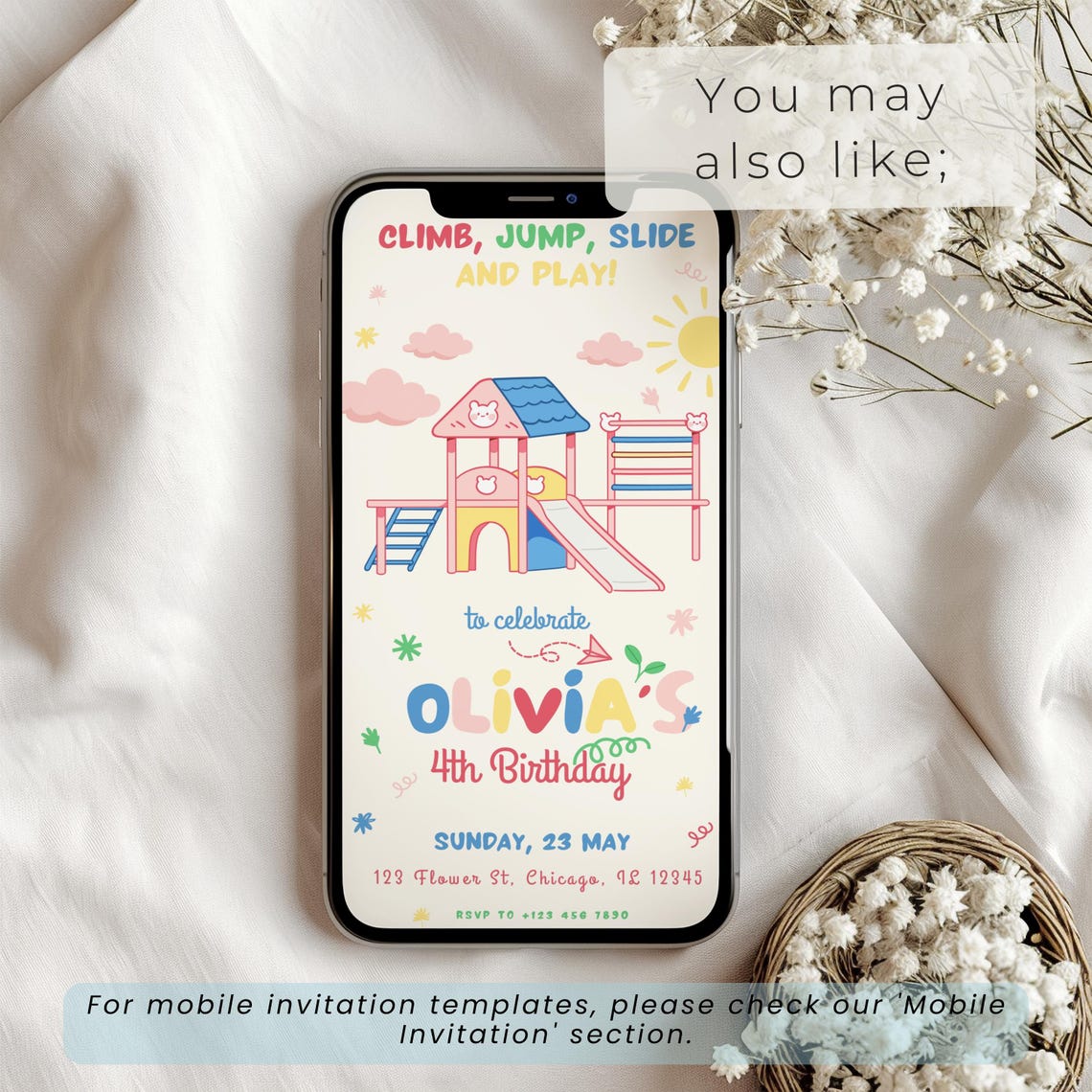 Playground Birthday Welcome Sign Template, Editable Park Birthday Party ...