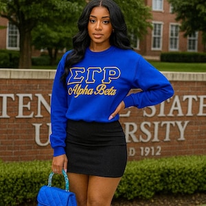 Sigma Gamma Rho Sorority Gifts | 1922 Crew Sweatshirt | Sgrho1922 ...