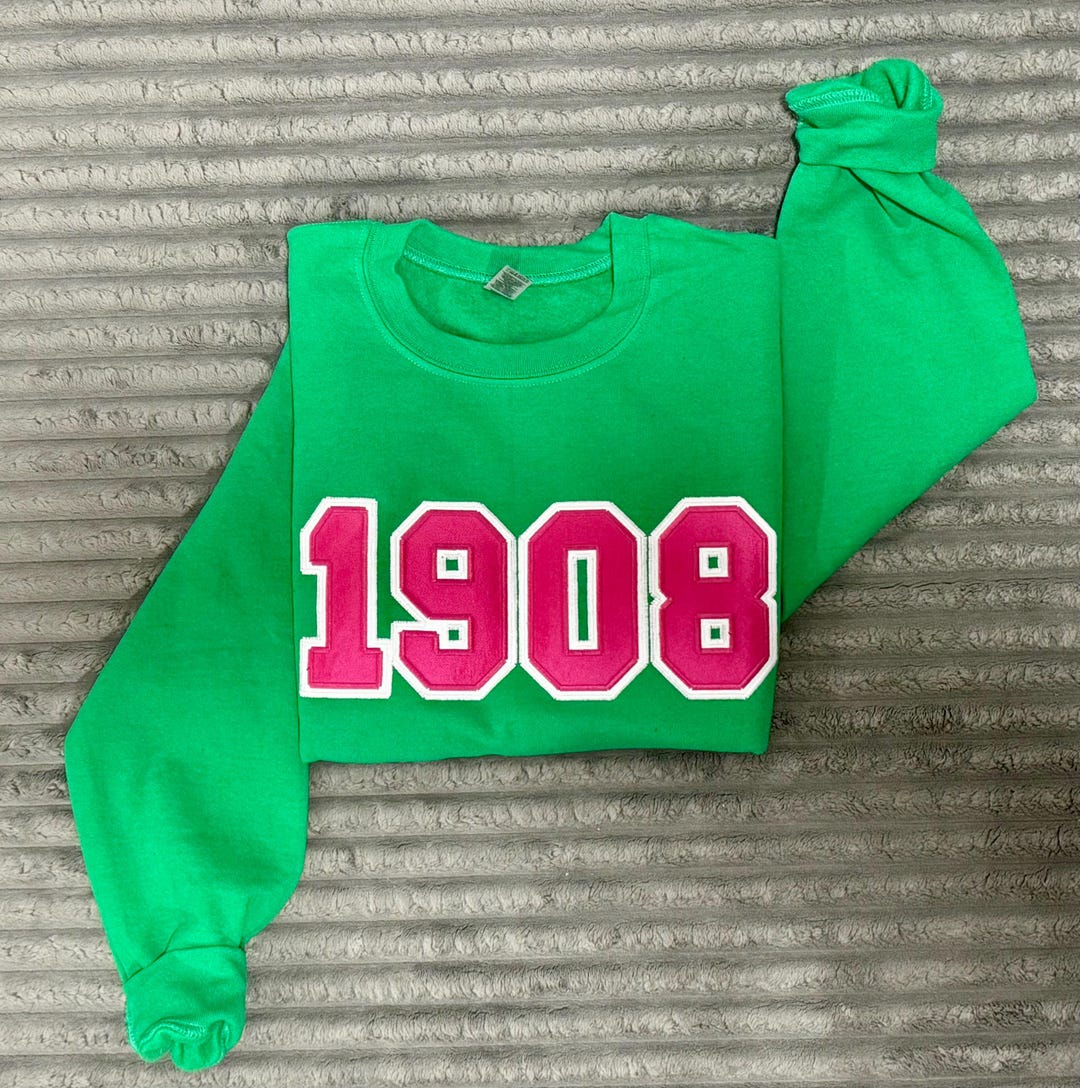 Alpha Kappa Alpha Sorority Gift | 1908 Crew Sweatshirt | AKA1908 ...
