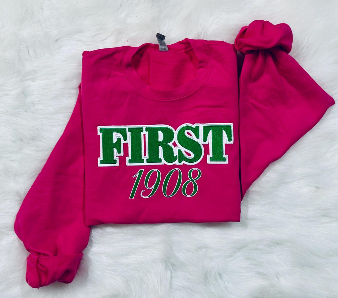 Alpha Kappa Alpha Sorority Gift 1908 Crew Sweatshirt AKA1908 Sweater ...