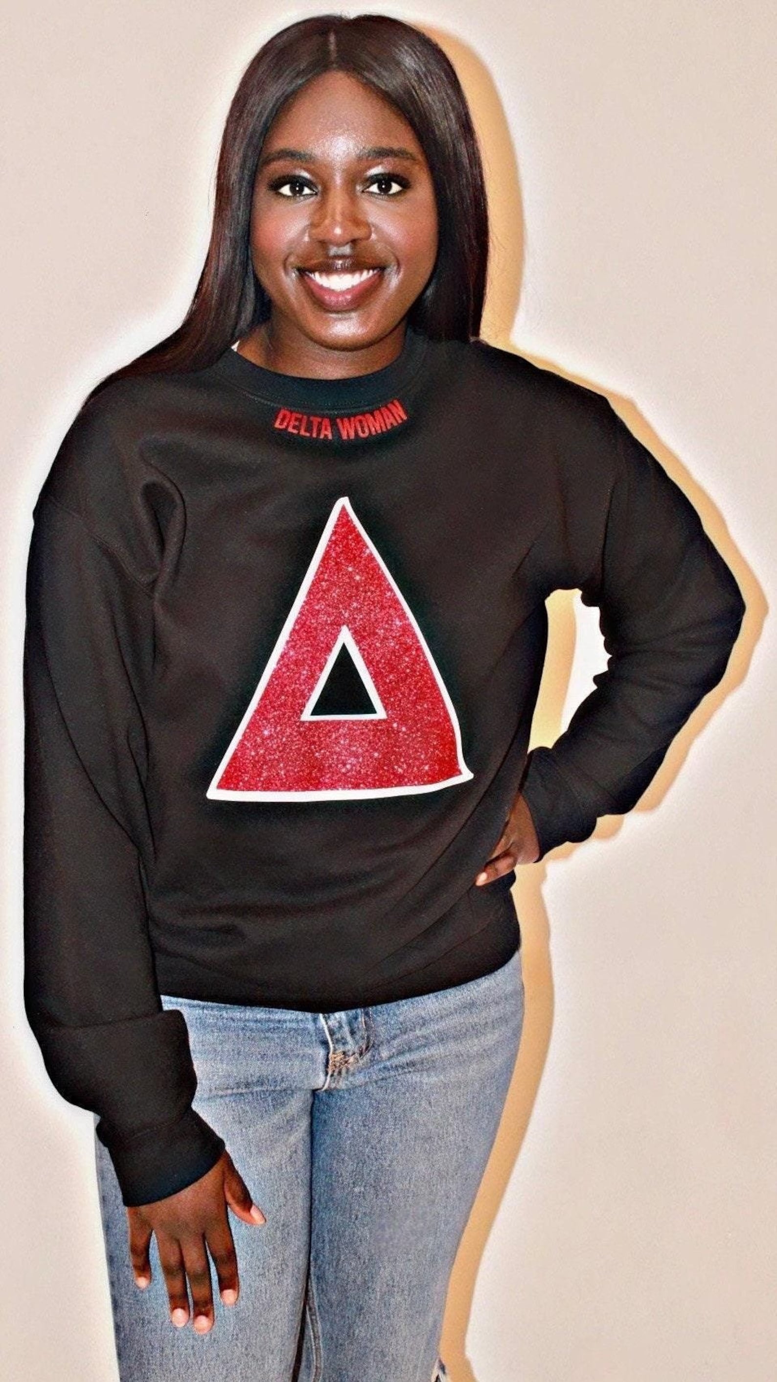 Delta Sigma Theta Sorority Gifts | 1913 Crew Sweatshirt | DST1913 ...