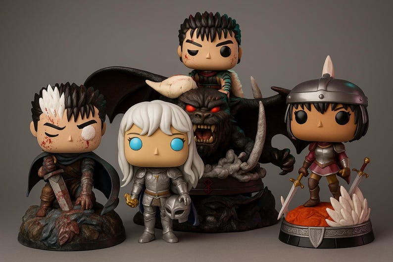 Berserk Bundle - Guts/griffith/casca/zodd - Etsy