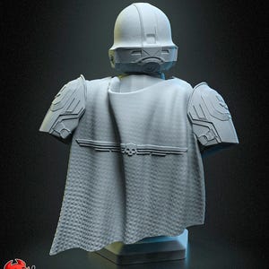 Helldiver Bust Resin Miniature Figurine I Game Character I Helldivers 2 I Gift for Him Her I ...