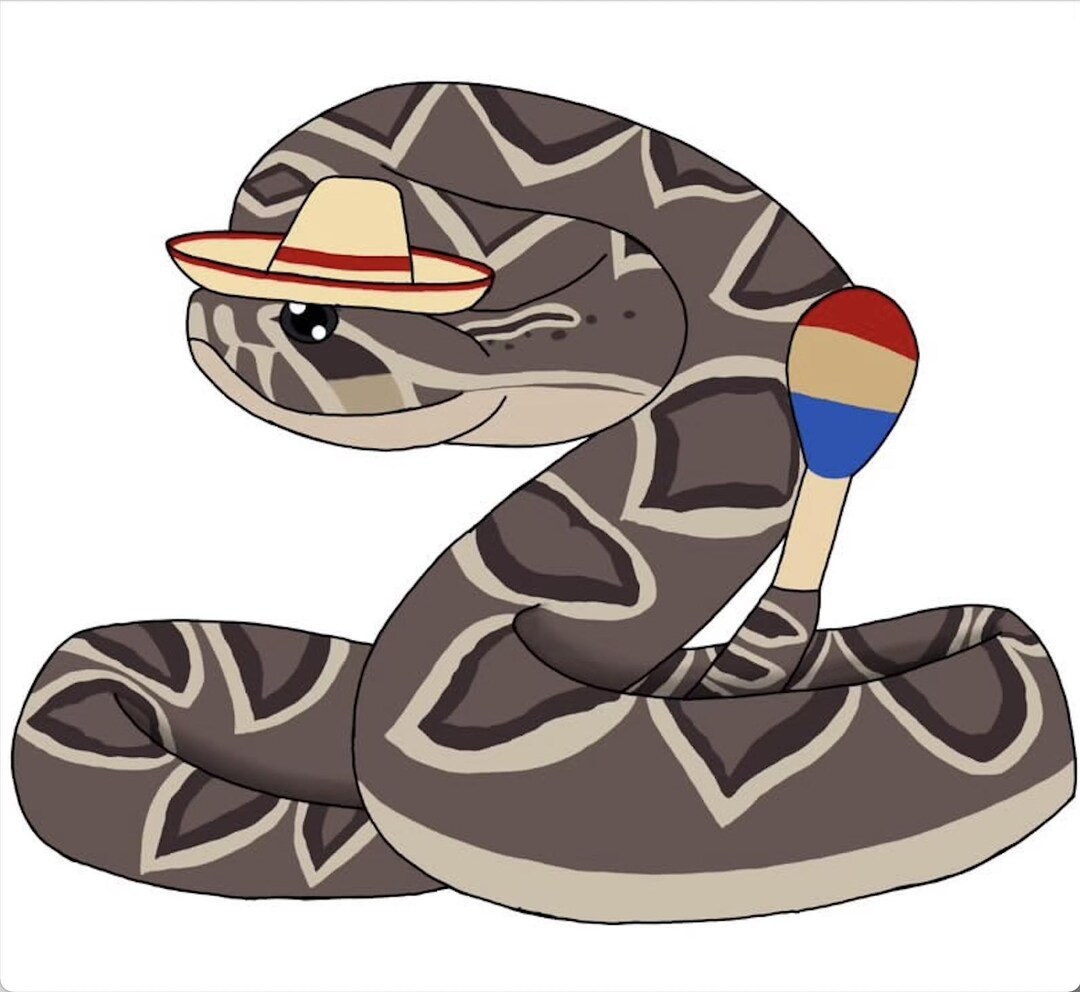Cute Rattlesnake Stickersmall - Etsy