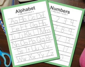 Basic Lines Tracing Worksheet, Tracing Page Worksheet, Preschool ...