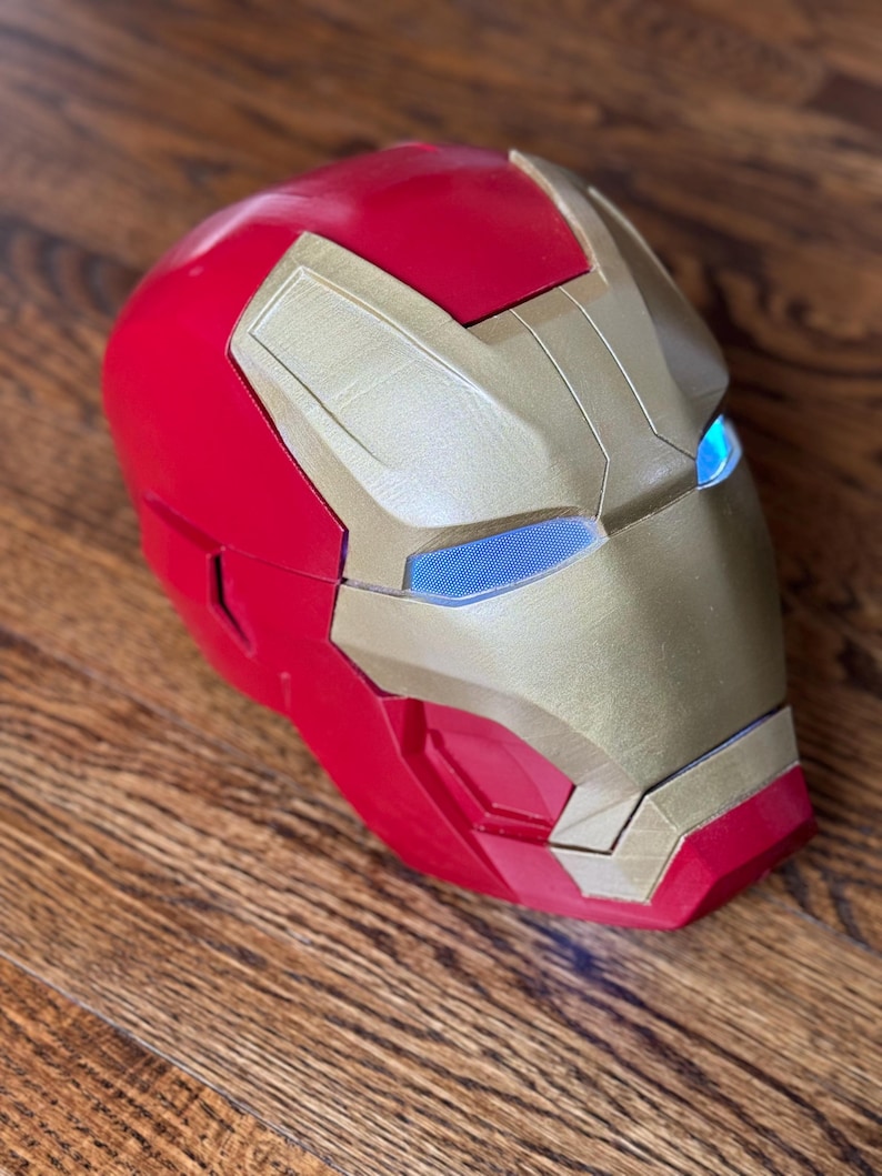 Iron-man Helmet MK 42 (wearable) - Etsy
