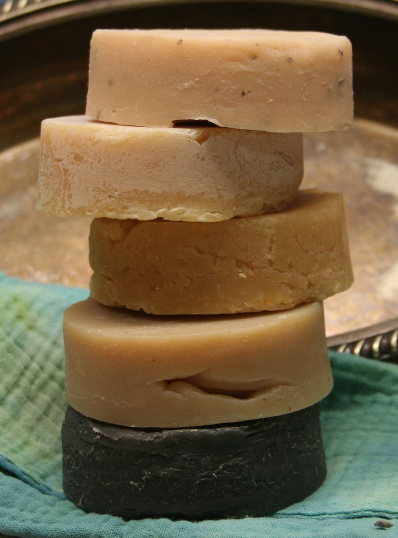 Artisan Shave Soap, Cedar Calendula Tea Tree Goat Milk, Cocoa Charcoal ...