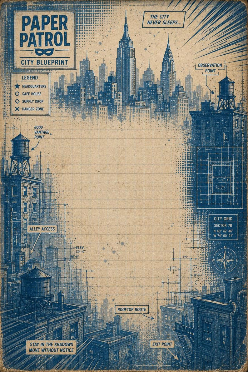 Comic Book Junk Journal Kit Printable | Superhero Ephemera, Vintage ...