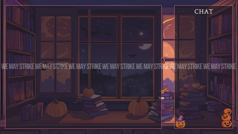 Halloween Lofi Witch Twitch Stream Overlay Overlays, Screens, Panels ...