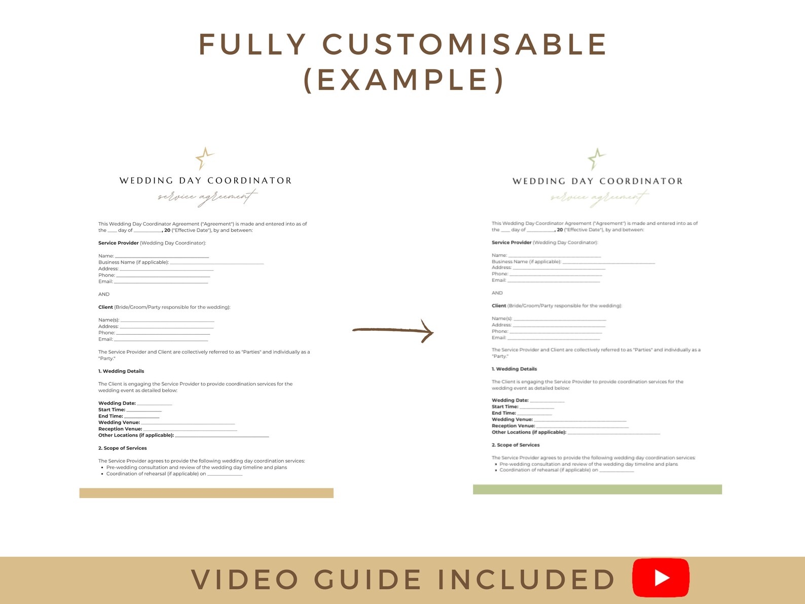 Professional Cheerleading Form, Cheerleading Coaching Contract ...