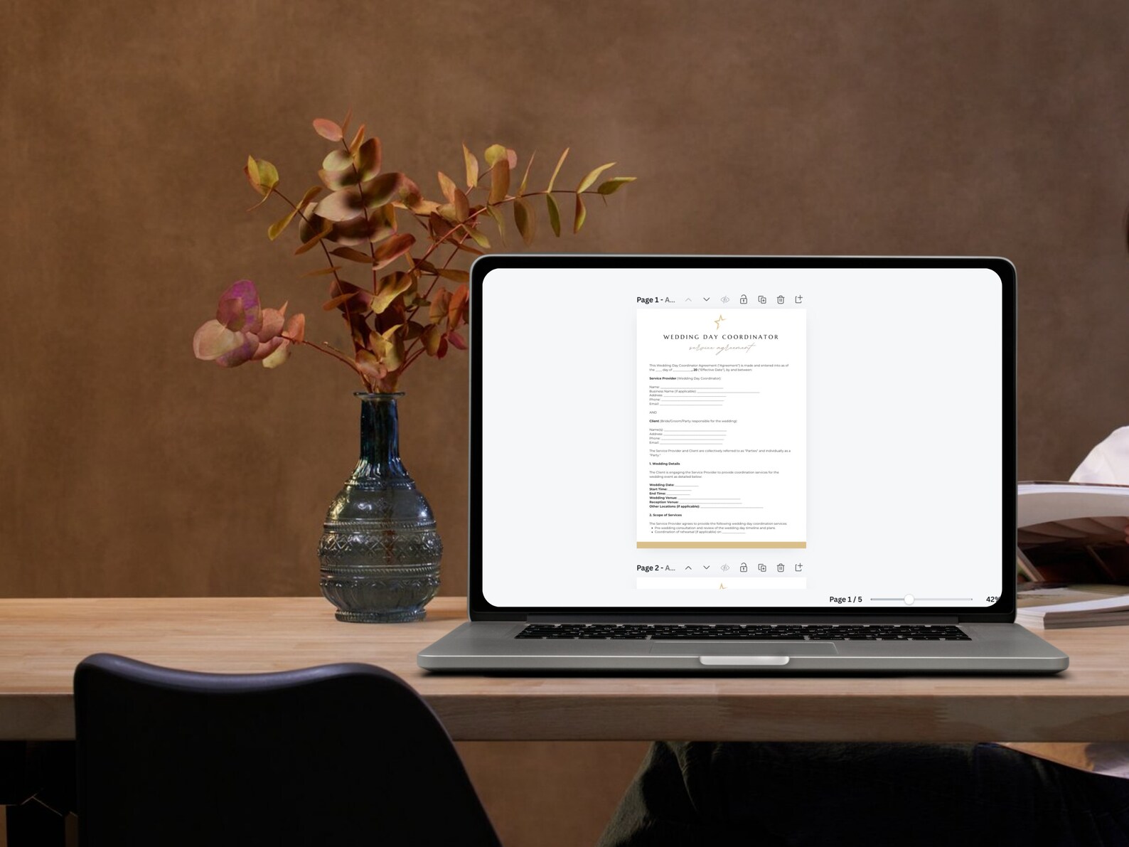 Minimalist Apprenticeship Agreement, Apprenticeship Form, Editable ...