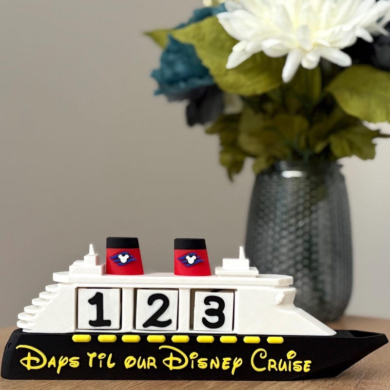 Countdown Blocks Cruise - Etsy