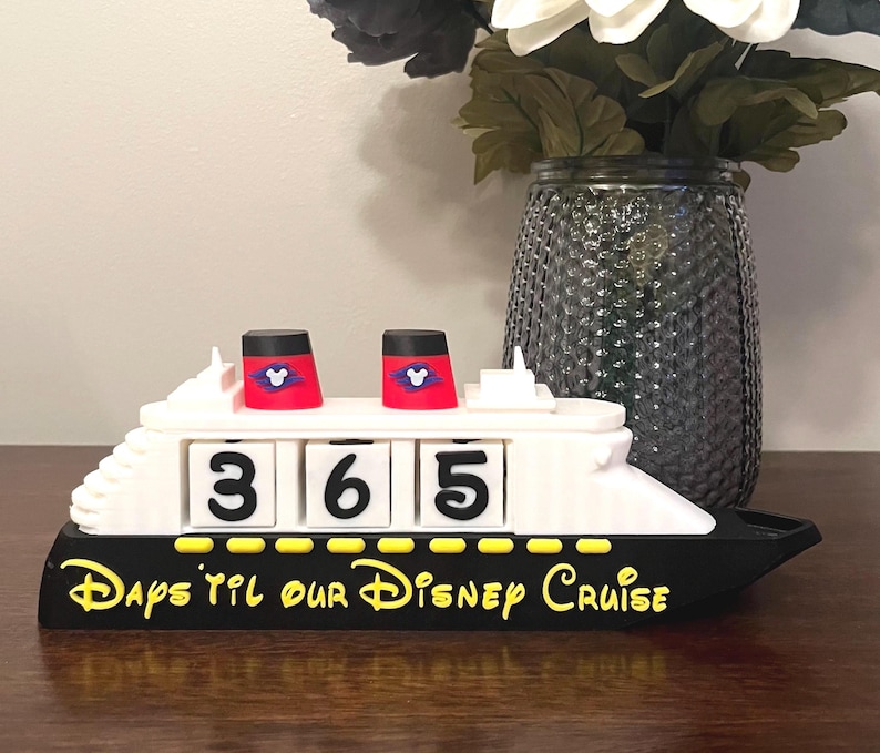 Disney Cruise Countdown, Disney Cruise Countdown Calendar, Days Til Our ...