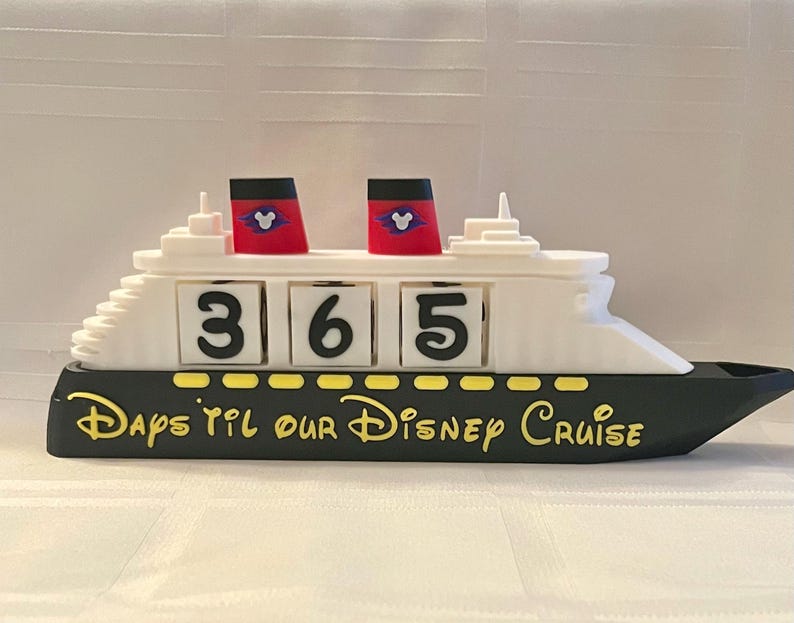 Disney Cruise Countdown, Disney Cruise Countdown Calendar, Days Til Our ...