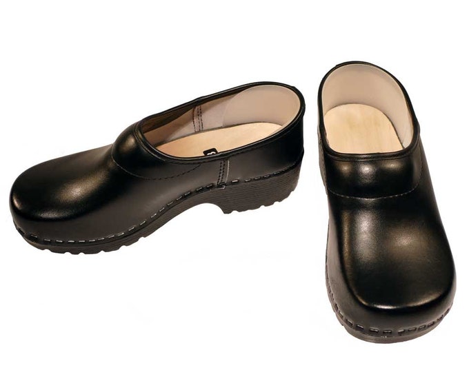 Soft Clog Closed Black - Etsy