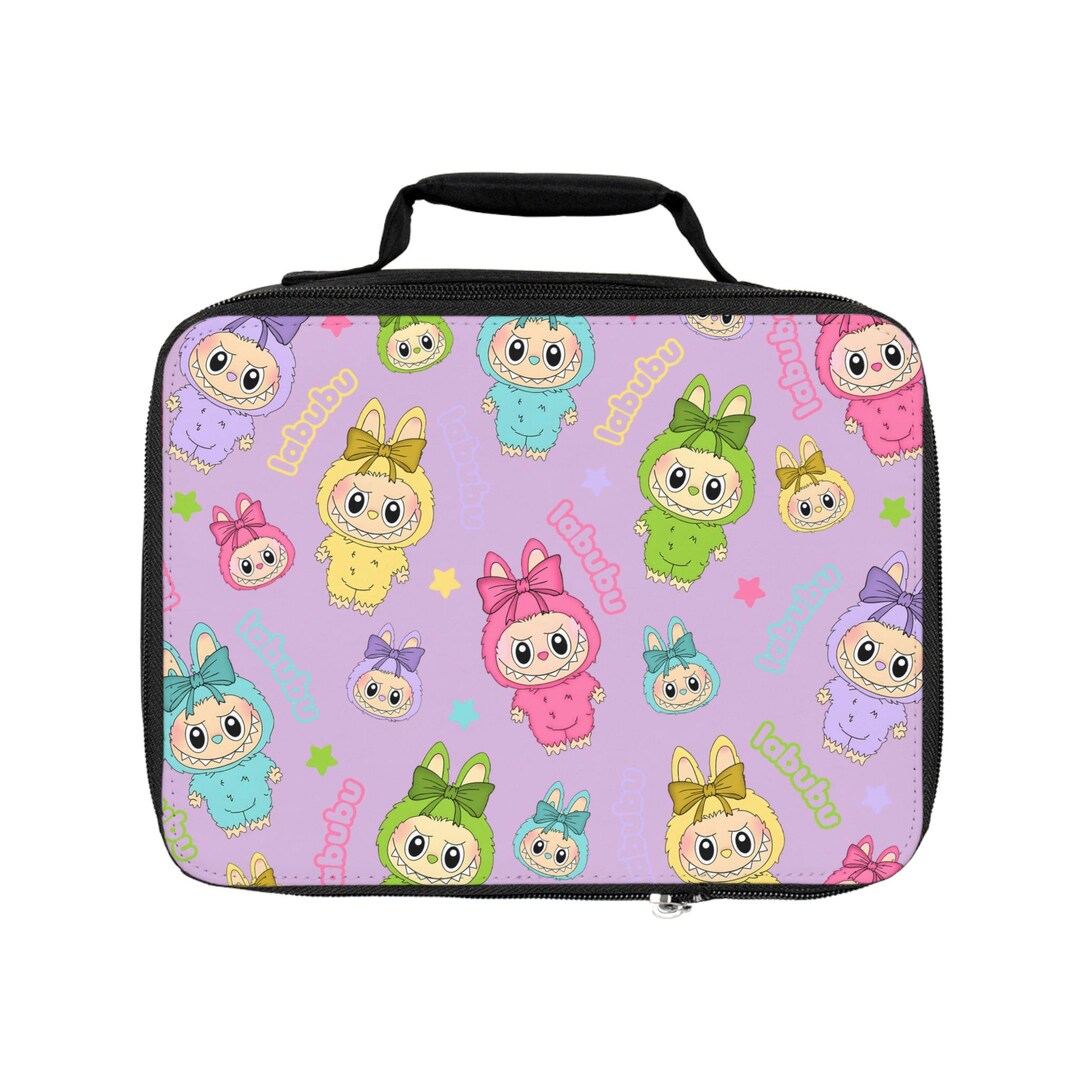 Cute Labubu Kids' Lunch Bag With Kawaii Characters | Perfect for School ...