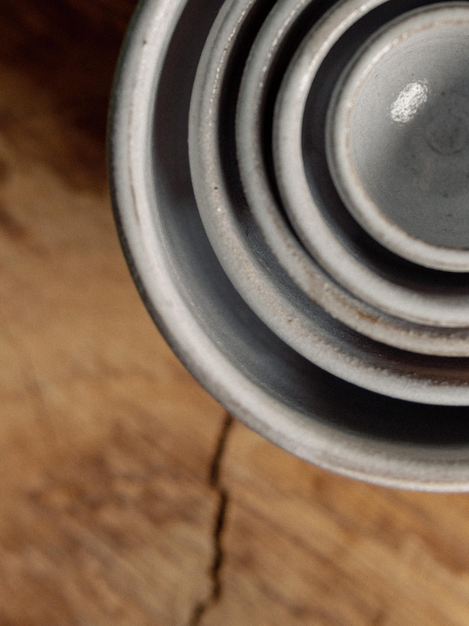 Ceramic Measuring Bowls in Red Stoneware Pottery Gift Ideas for Bakers ...