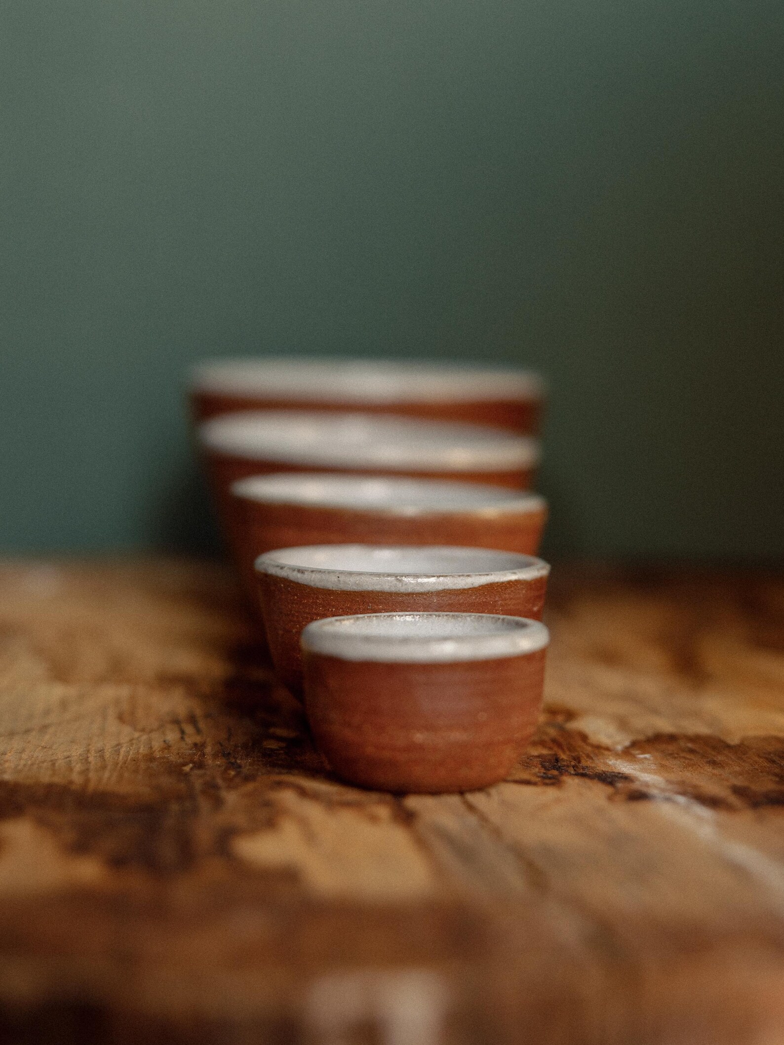 Ceramic Measuring Bowls in Red Stoneware Pottery Gift Ideas for Bakers ...