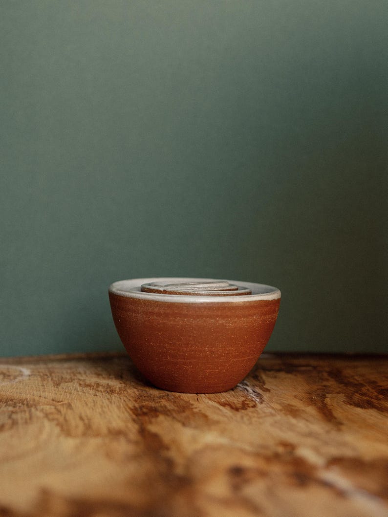 Ceramic Measuring Bowls in Red Stoneware Pottery Gift Ideas for Bakers ...