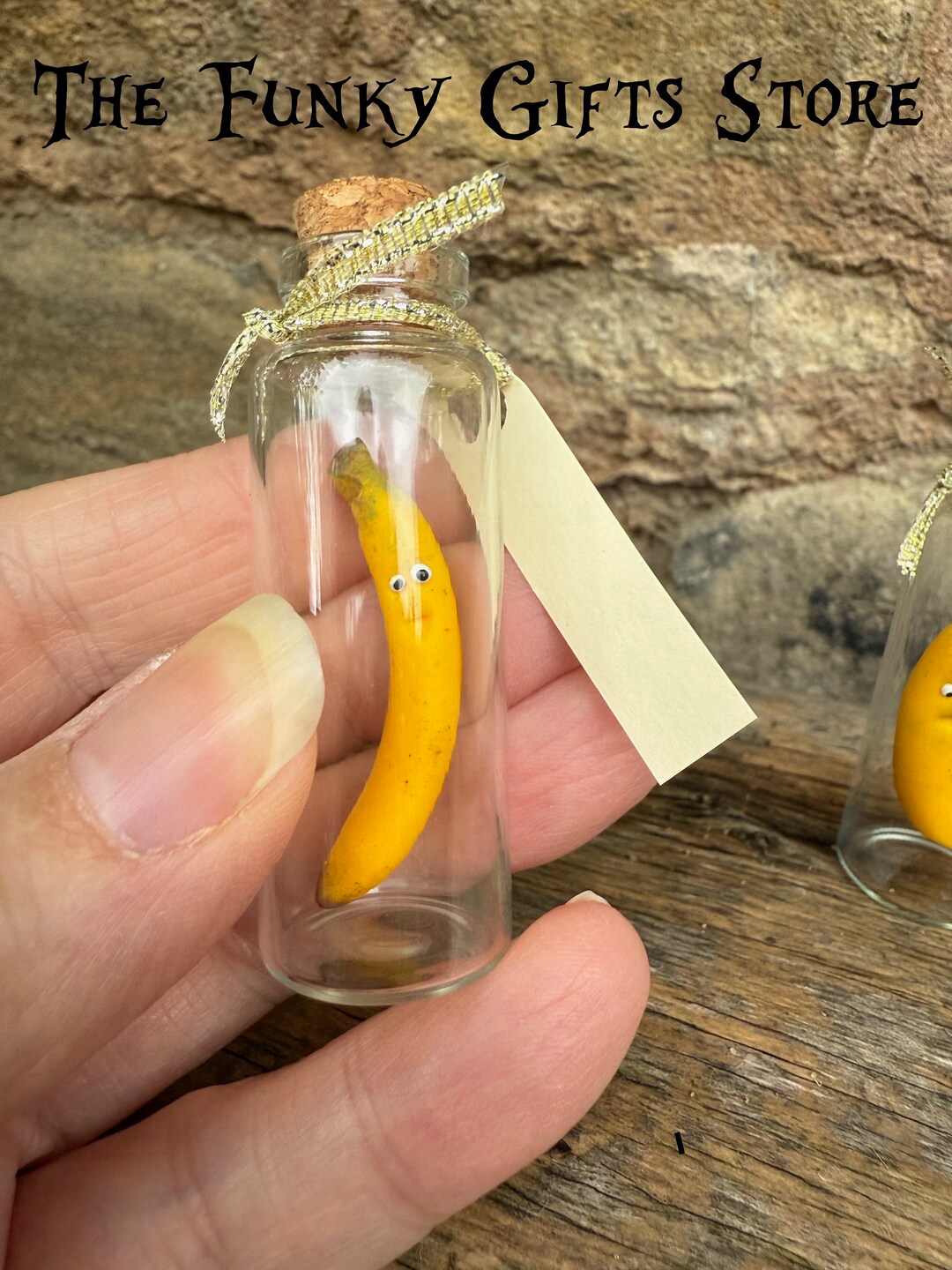 I'm Bananas About You Message Bottle. Cute Gift, Novelty Gift ...