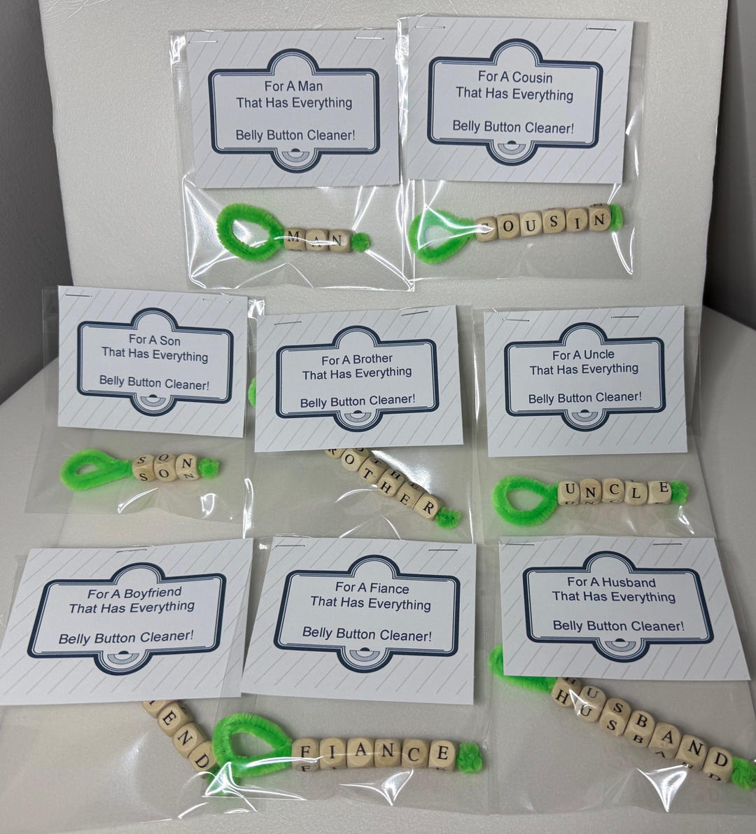 Belly Button Cleaner, Joke Gift, Birthday,for Him, Funny Gift ...