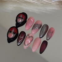 Large Size Mystery Press on Nails Box – Handmade Acrylic False Nails ...