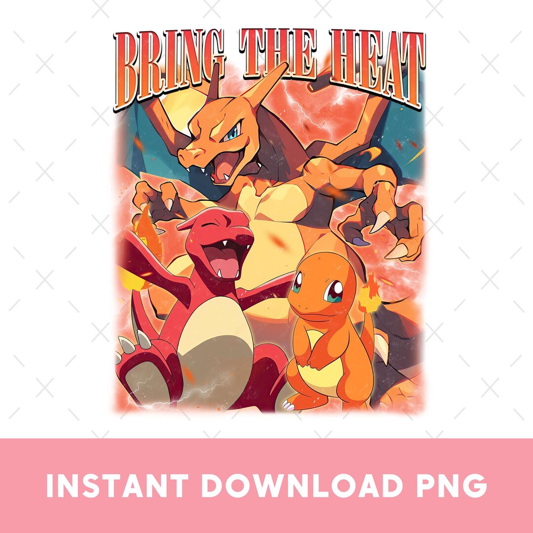 Charmander Evolution PNG – Bring the Heat Fan Art, Charizard Printable ...