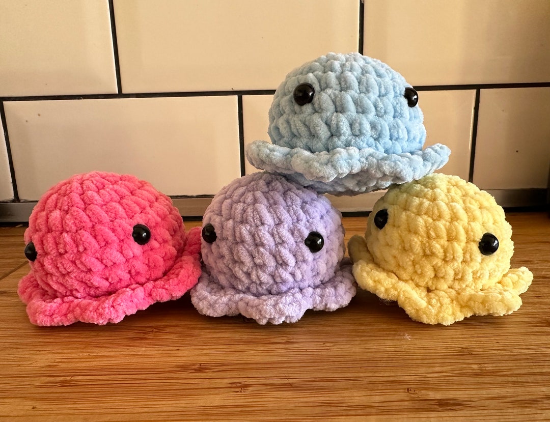 Crochet Octi Amigurumi Soft Toy Plushie - Etsy