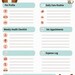 Printable Pet Care Tracker | Health and Feeding Log for Cats and Dogs ...