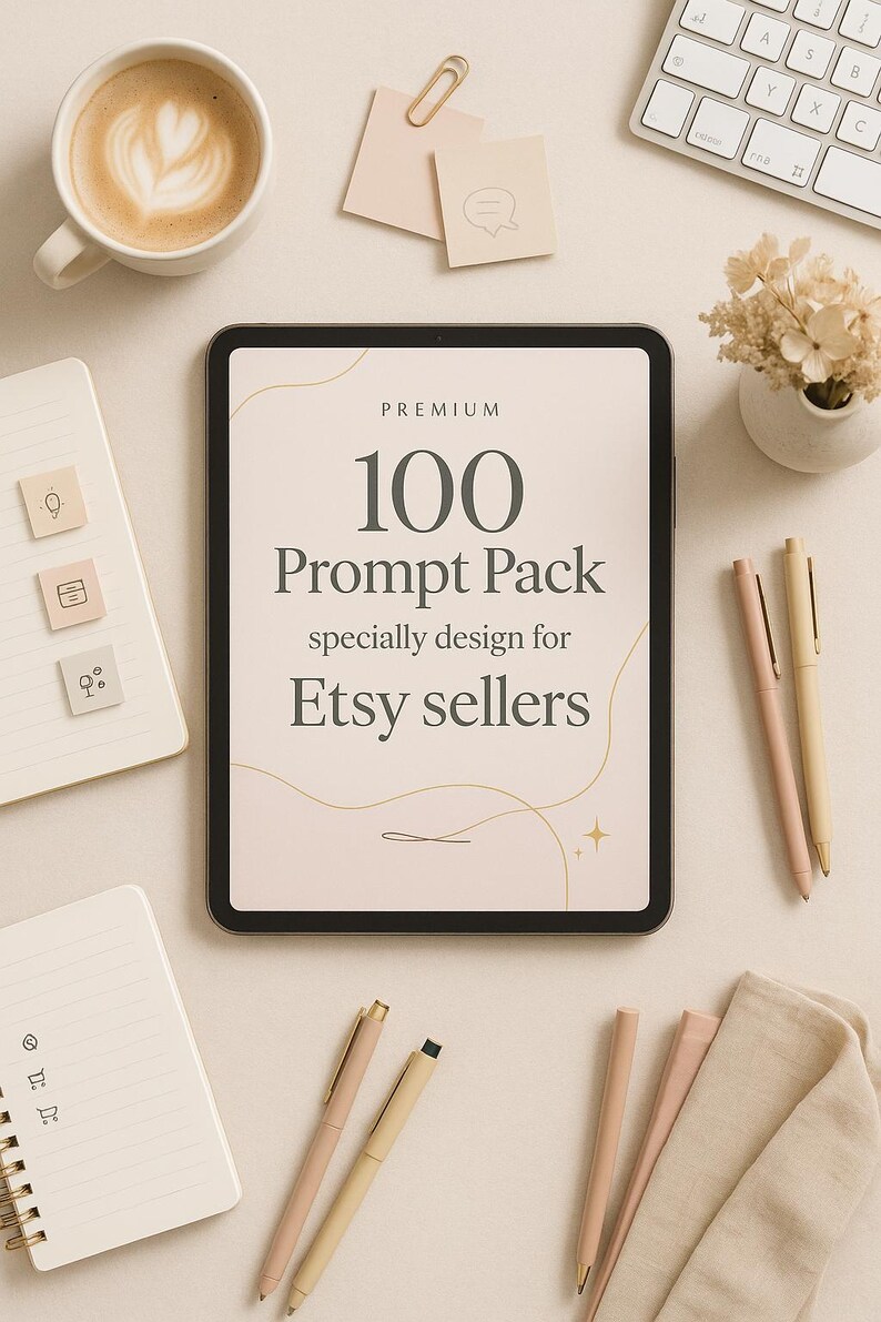 Etsy Business AI Prompt Toolkit | 100+ Chatgpt Prompts (PDF) - Etsy