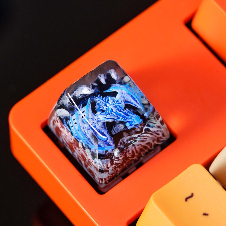 Keycap Artisan Dragon, Custom Handmade Keycaps, Custom Artisan Keycaps ...