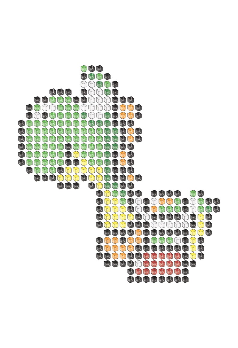 Pixel Art Yoshi Poster | Super Mario | Nintendo | Wall Art | Decor ...