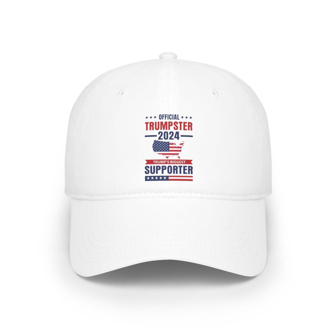 Official Trumpster 2024 Low Profile Baseball Cap Trump's Biggest ...
