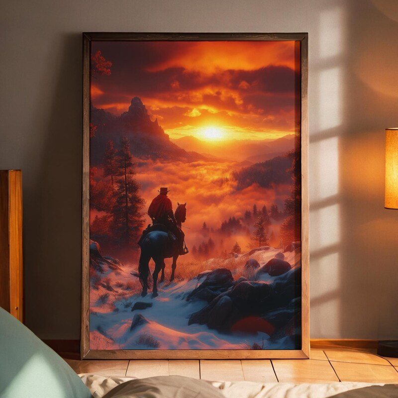 Red Dead Redemption Poster - Etsy