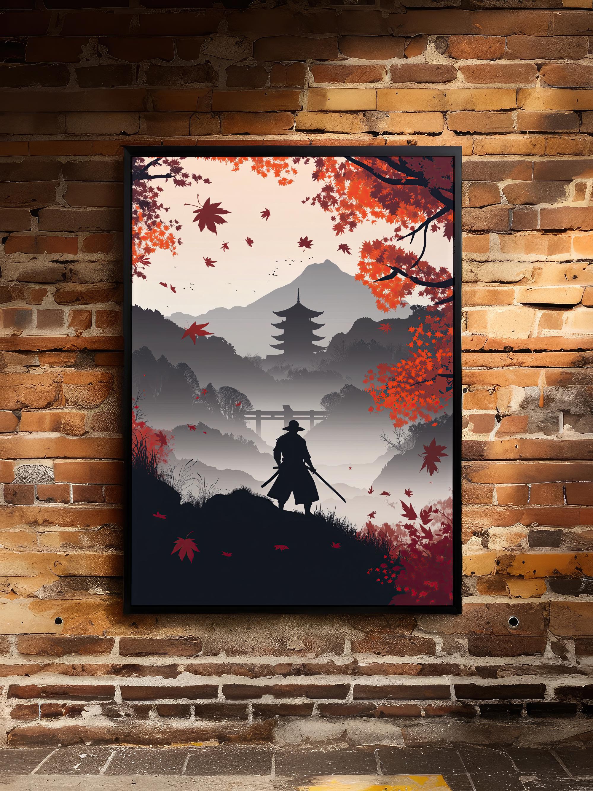 Ghost of Tsushima Inspiration Poster, Gamer Poster, High Quality - Etsy