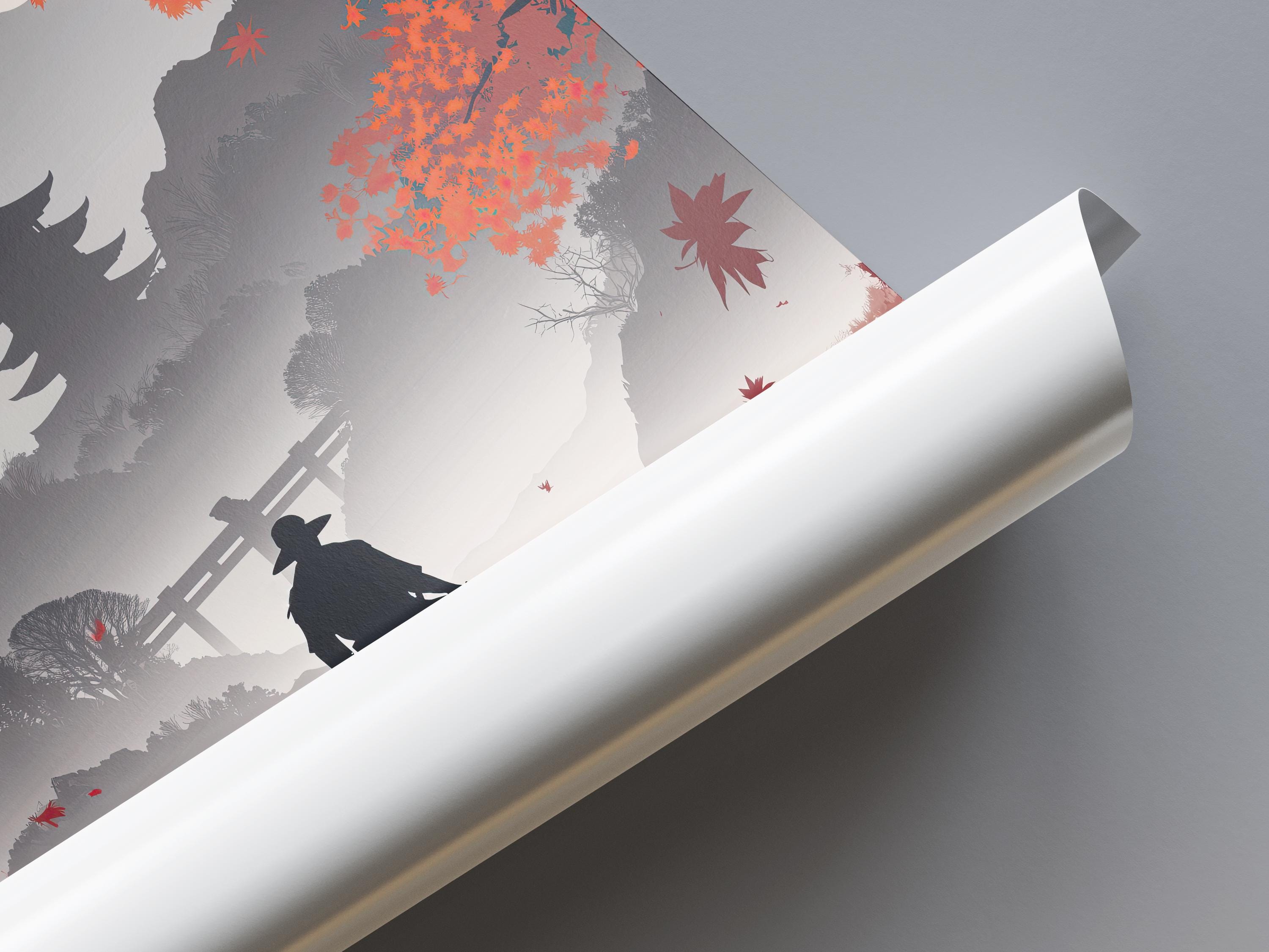 Ghost of Tsushima Inspiration Poster, Gamer Poster, High Quality - Etsy