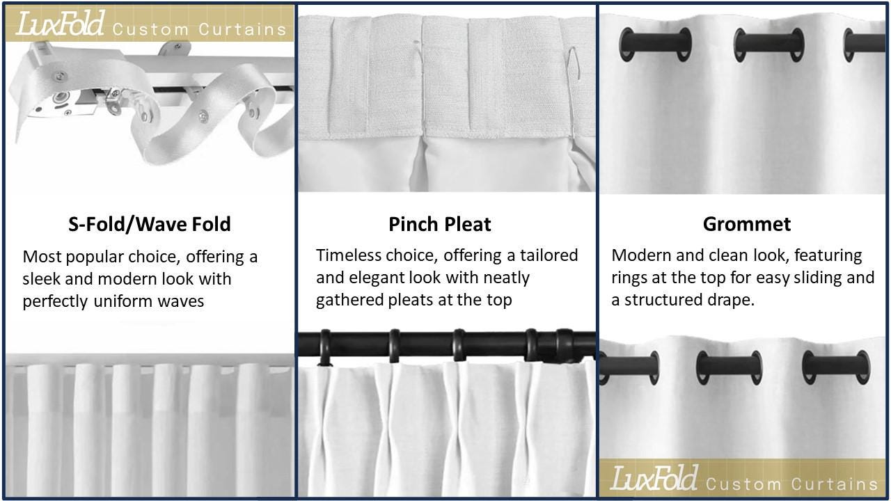 Linen Textured Blackout Curtains - Light Blocking, Rustic Charm Drapery ...