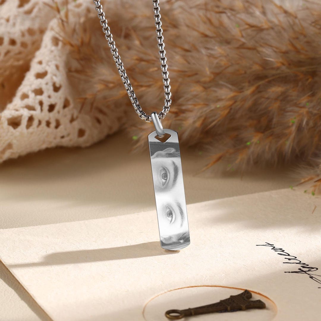 Personalized Human Eyes Necklace for Women/men - "eye Love You ...