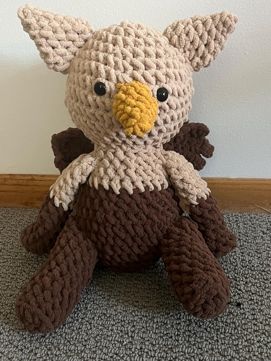 Griffin Stuffed Animal - Etsy