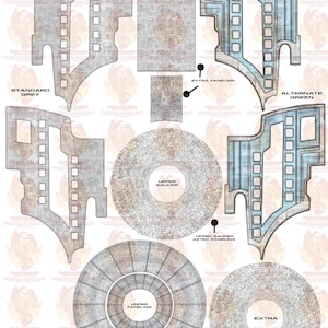 U.S.S. Grissom Enhanced 1/537 Scale Aztec / Hull Decal Set - Etsy