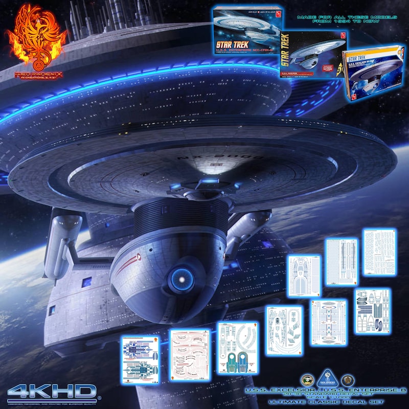 Enterprise Aztec Decals - Etsy