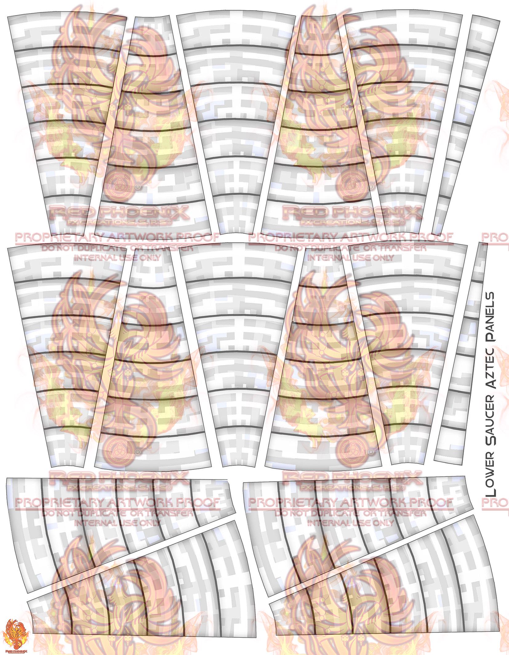 U.S.S. Reliant 1/537 Scale Aztec / Hull Detail Set - Etsy