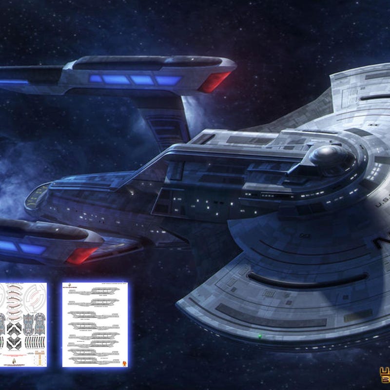 Enterprise Aztec Decals - Etsy