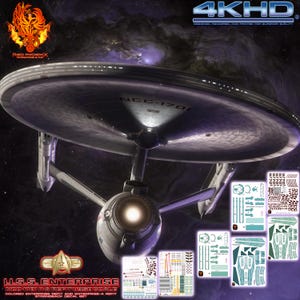 Enterprise Aztec Decals - Etsy