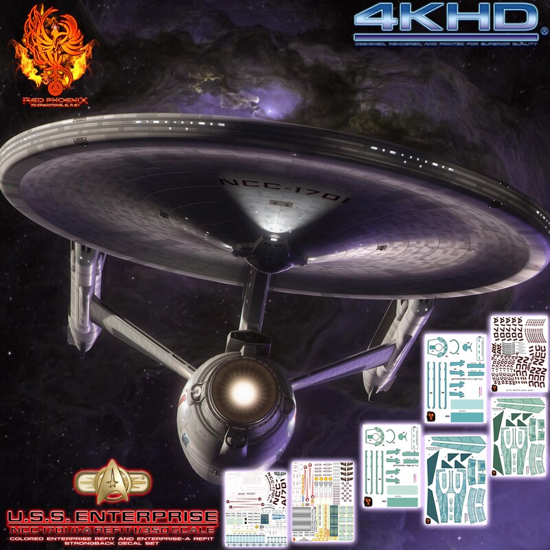 Enterprise Aztec Decals - Etsy