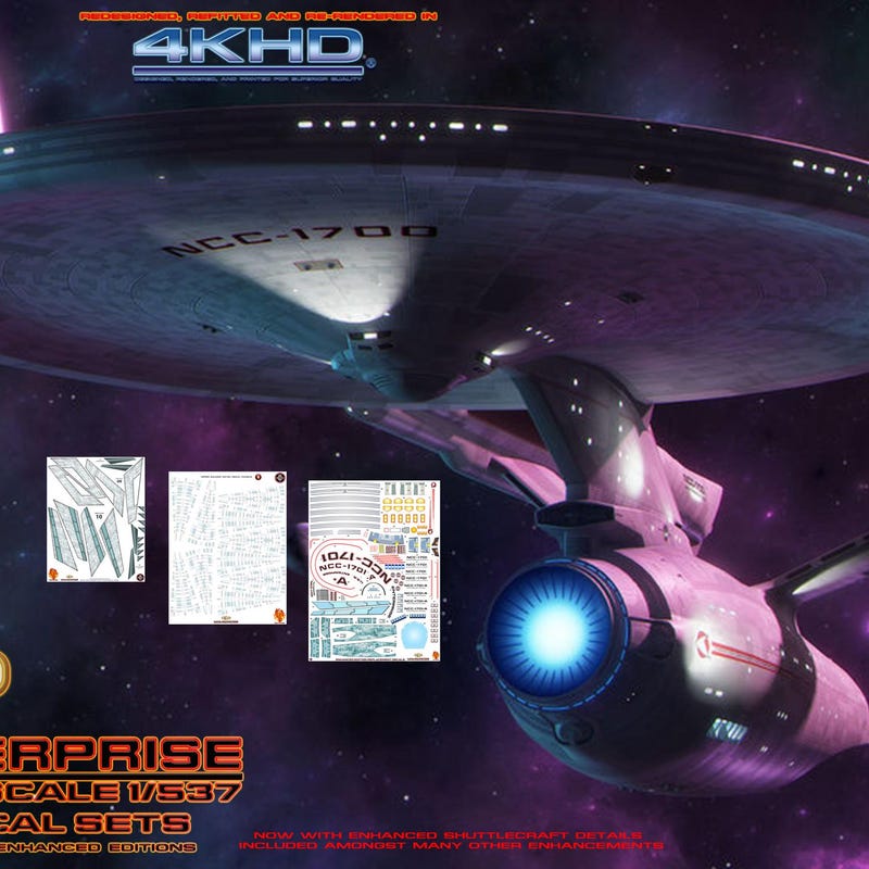 Enterprise Aztec Decals - Etsy