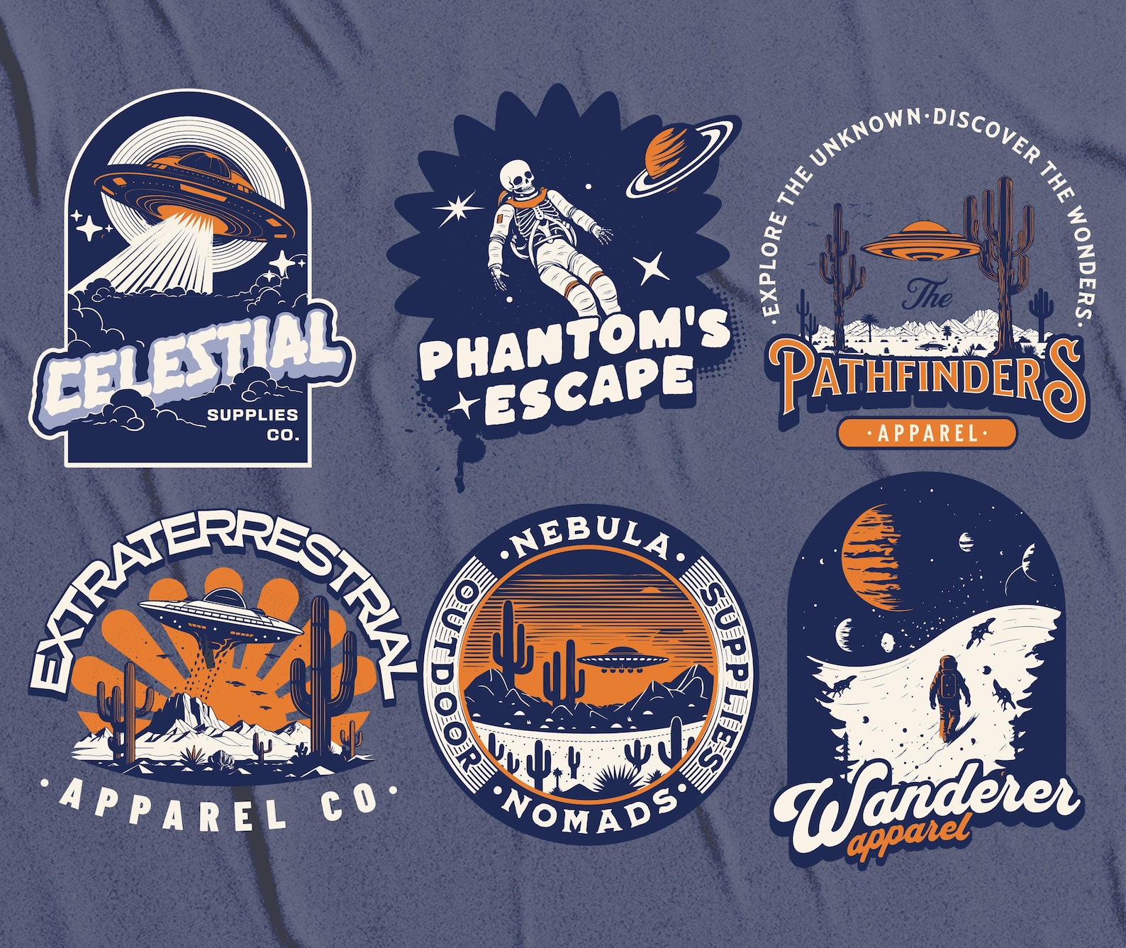 Alien PNG Design Bundle – Extraterrestrial Clipart Set for Digital Art ...